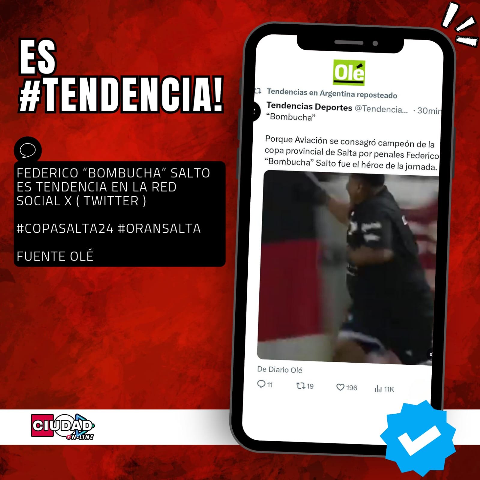 “Bombucha” es tendencia nacional en la red X - Radio Ciudad Oran
