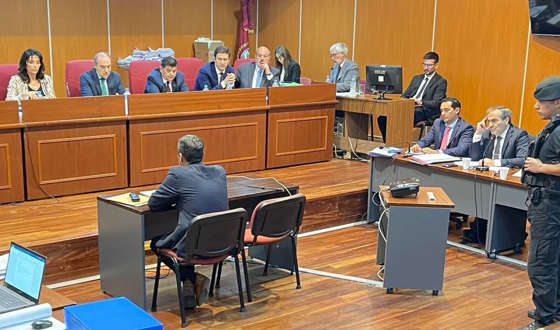 Claudio Parisi declaró durante el inicio del Jurado de Enjuiciamiento ...