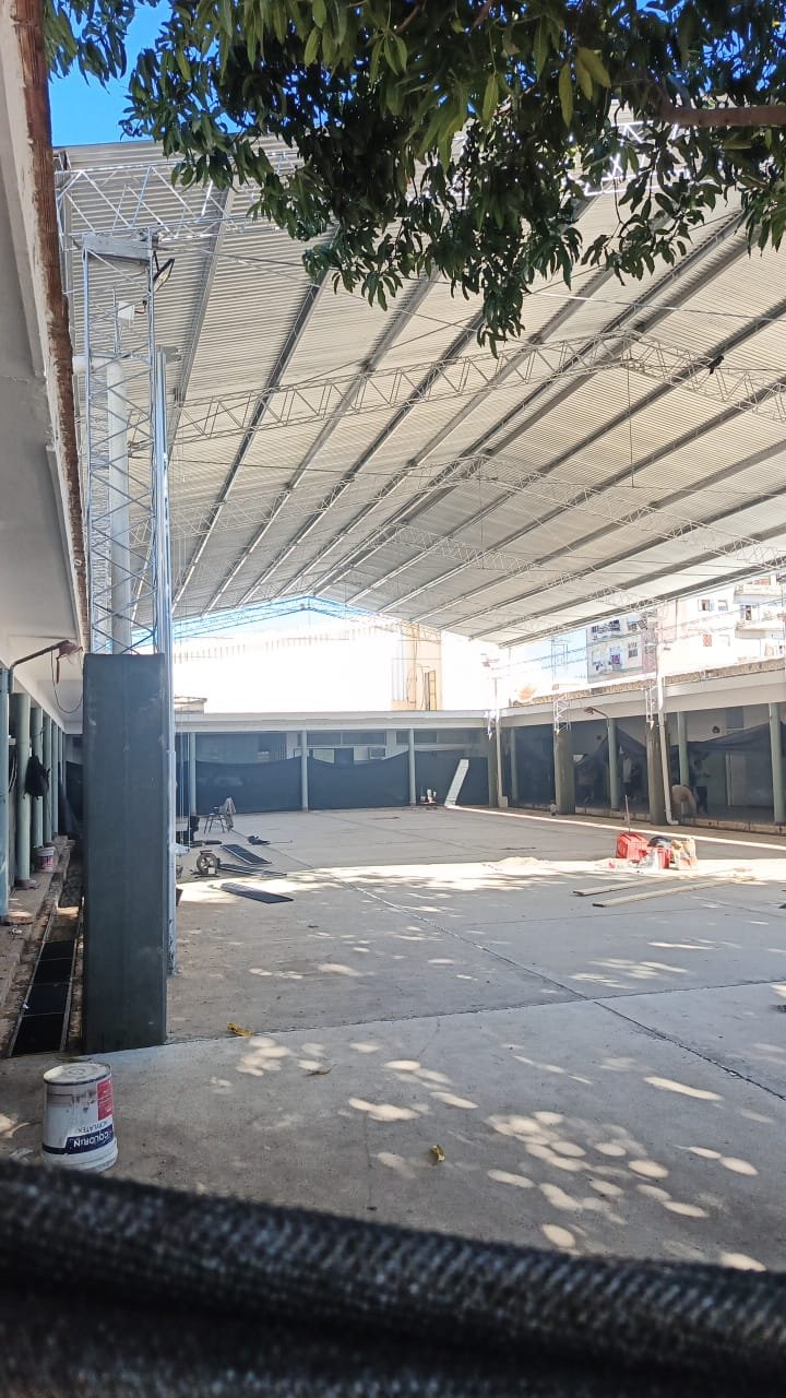 Terminó la obra del tinglado en la Escuela “Lidia Rosa Montellanos de ...